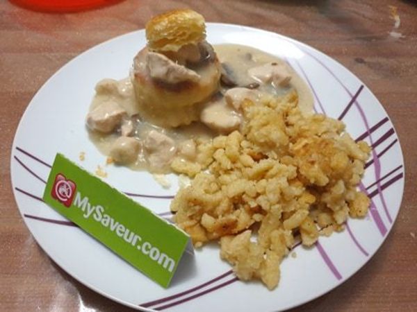 Bouchées la reine au poulet - Sandra M. Bouchées la reine au poulet - Sandra M.